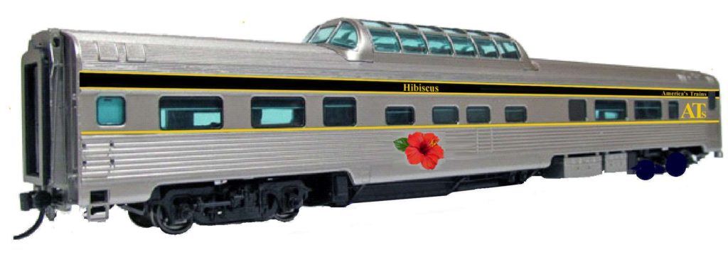 Dome Cars - Passenger Rail Cars - America's Trains Inc.